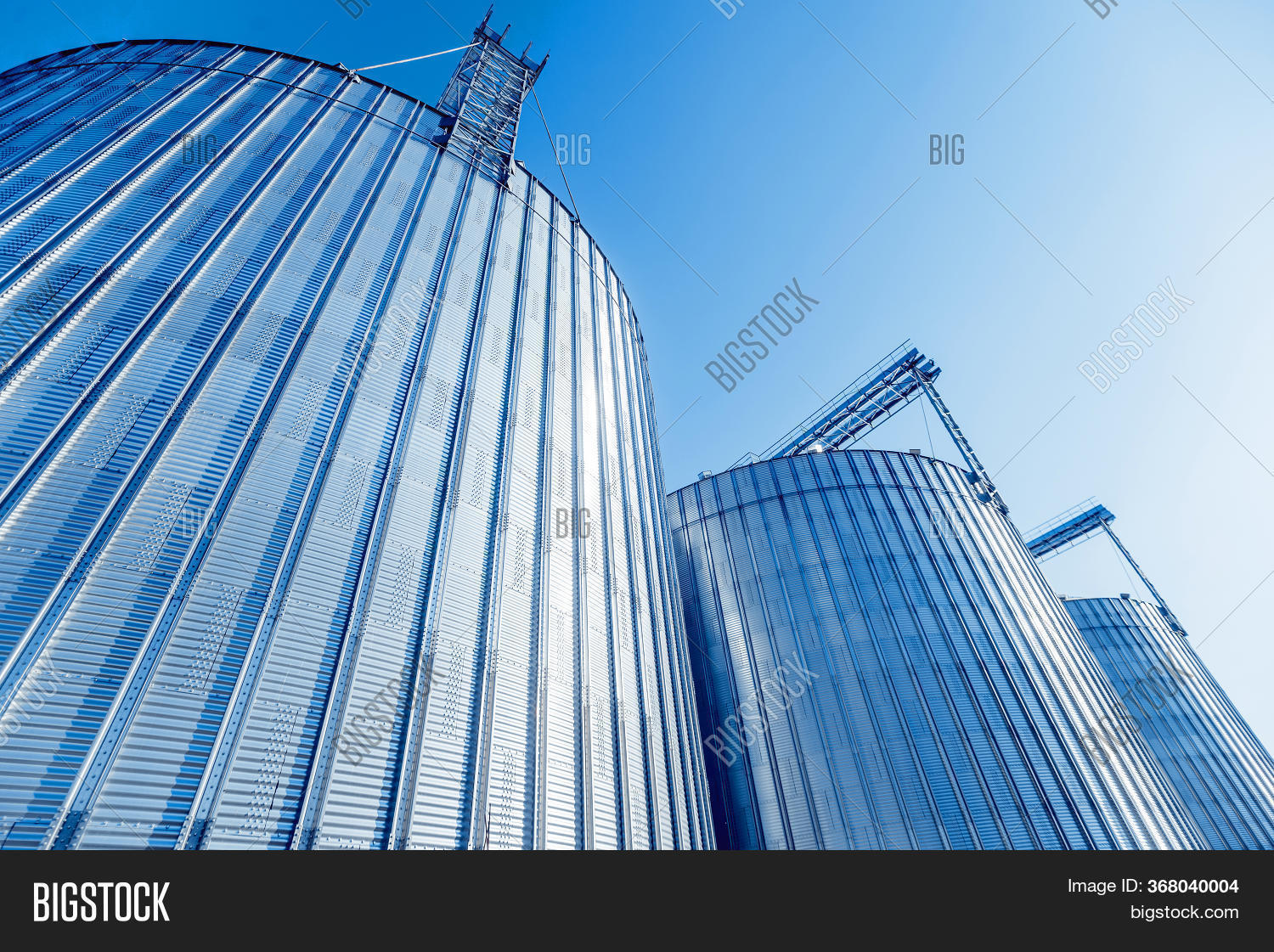 Modern Silos Storing Image & Photo (Free Trial) | Bigstock