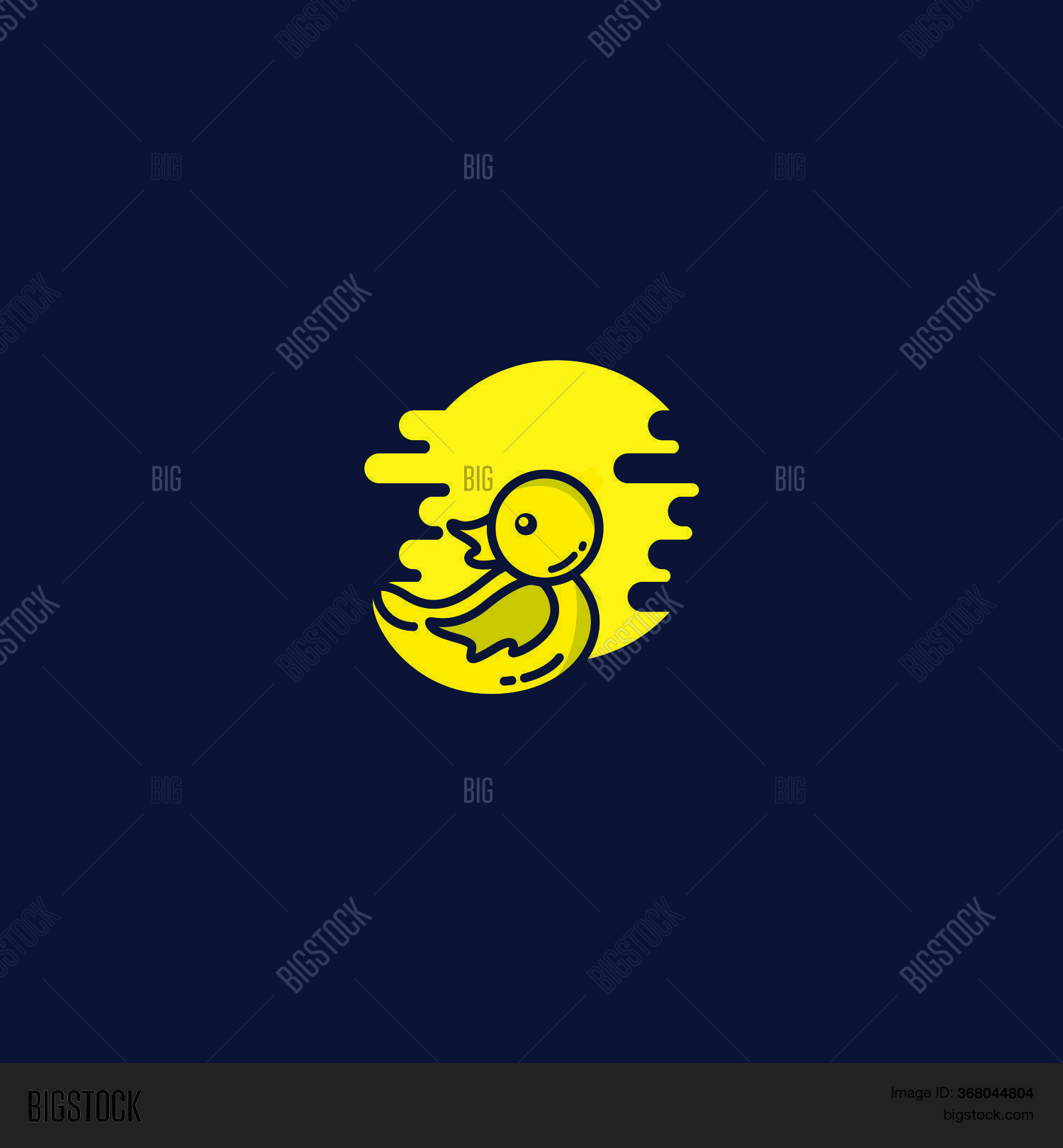 Baby Duck Logo Icon Vector & Photo (Free Trial) | Bigstock