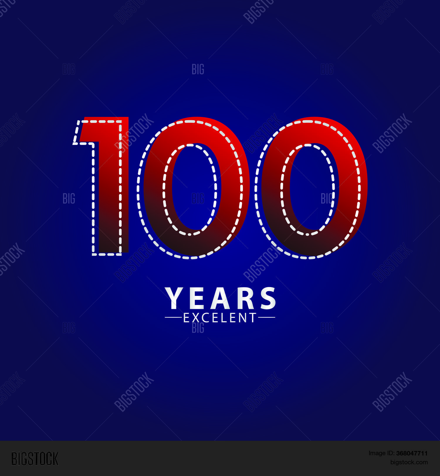 100 Years Excellent Vector & Photo (Free Trial) | Bigstock