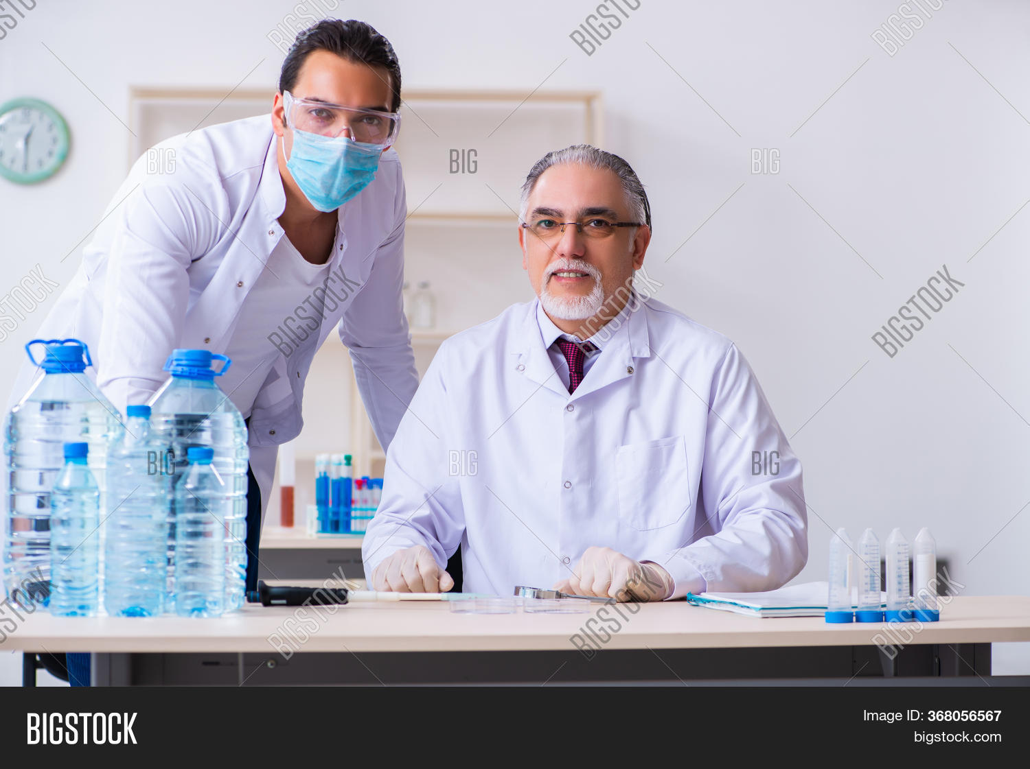 Two Chemists Working Image & Photo (Free Trial) | Bigstock