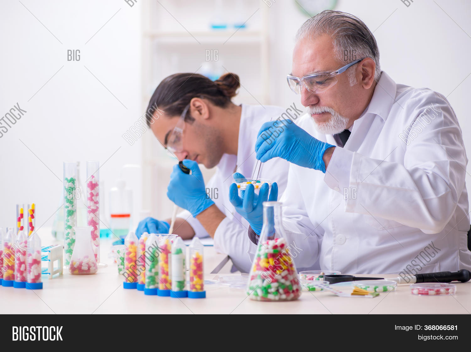 Two Chemists Working Image & Photo (Free Trial) | Bigstock