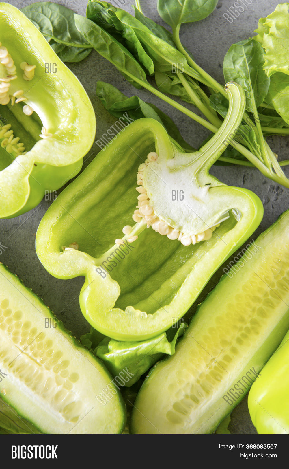 Green Sweet Pepper, Image & Photo (Free Trial) | Bigstock