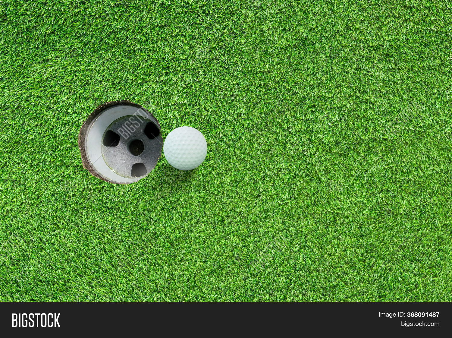 Top View White Golf Image & Photo (Free Trial) | Bigstock