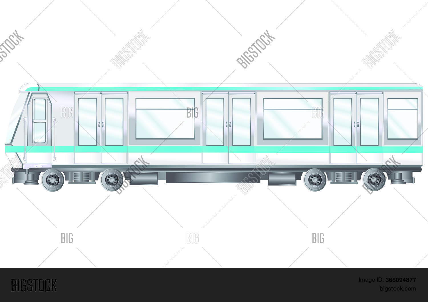 Subway Engine Vector & Photo (Free Trial) | Bigstock