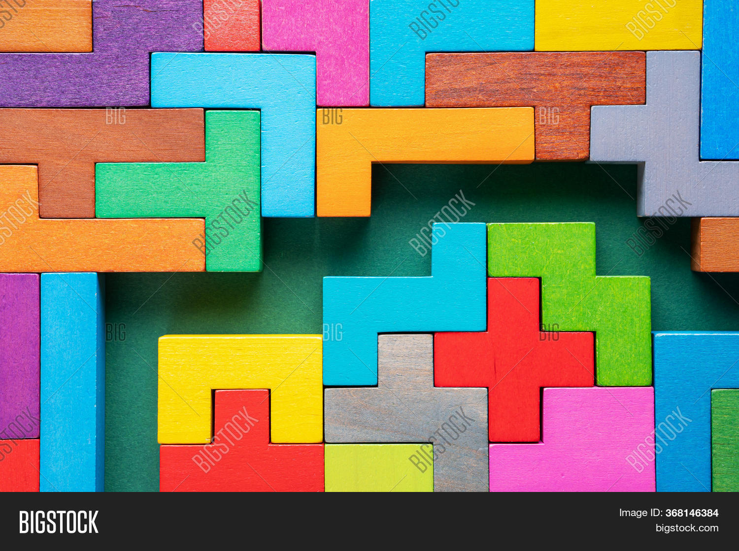 Colorful Maze On Green Image & Photo (Free Trial) | Bigstock