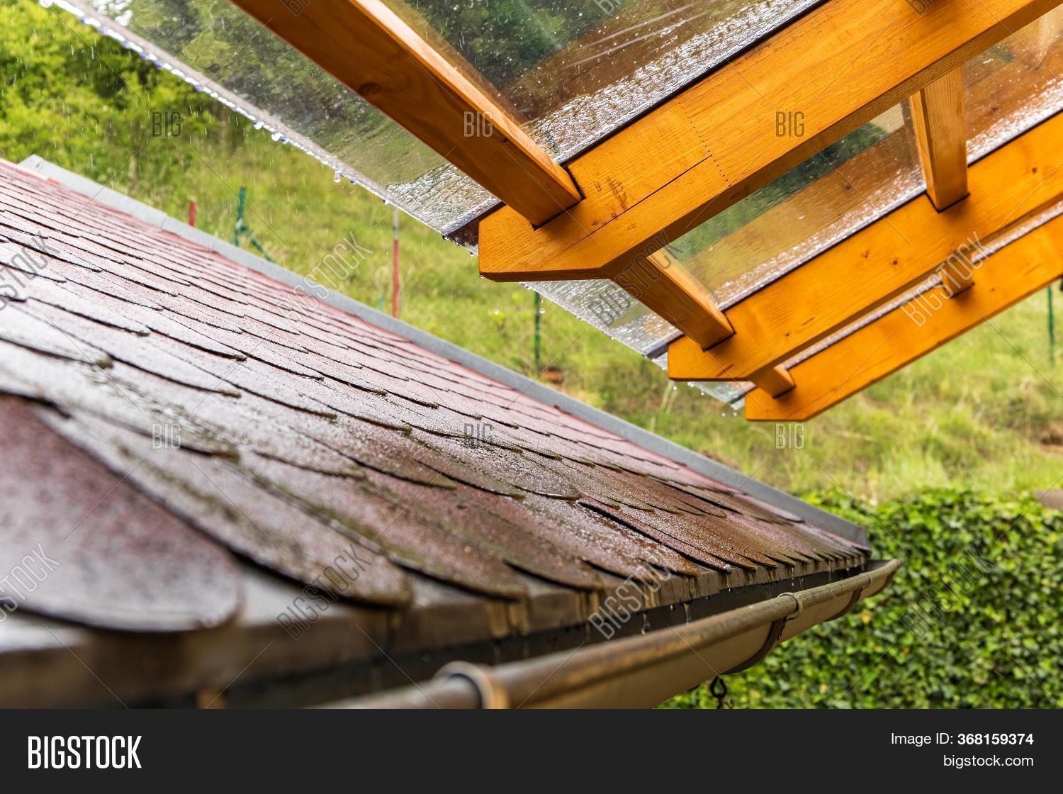 Rainy Day. Roof Rain. Image & Photo (Free Trial) | Bigstock