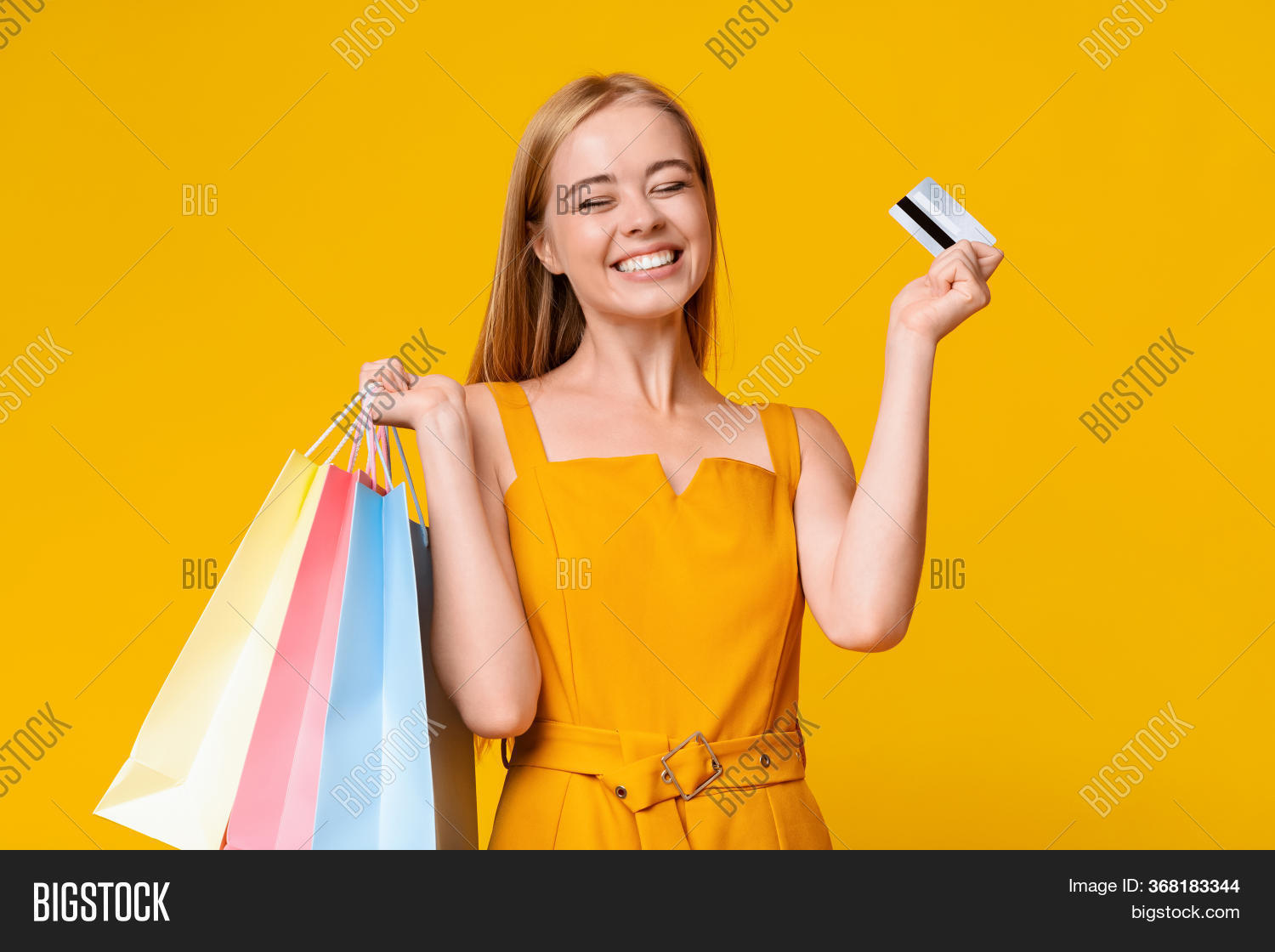 Young Shopaholic. Image & Photo (Free Trial) | Bigstock