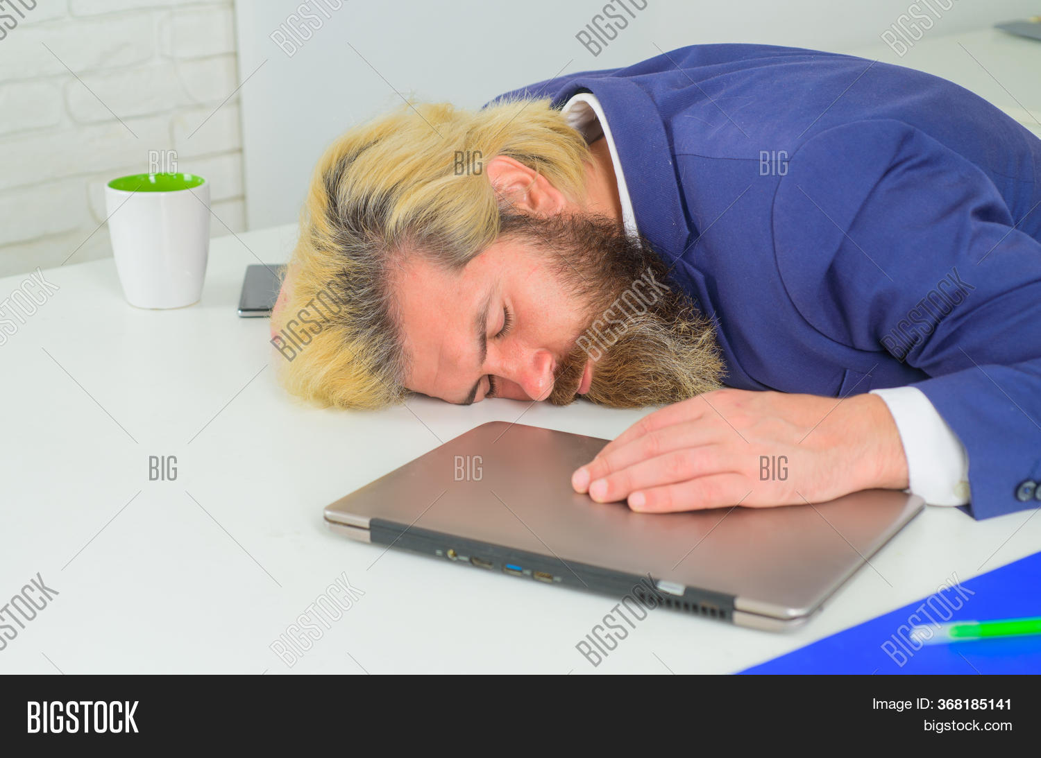 Office Worker. Tired Image & Photo (Free Trial) | Bigstock