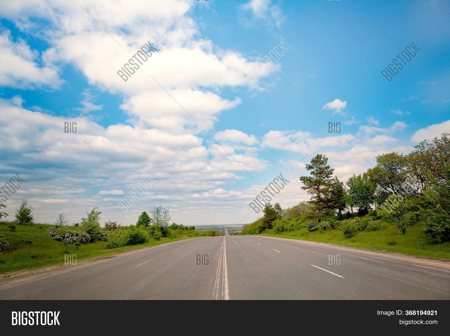 Open Road Through Image & Photo (Free Trial) | Bigstock