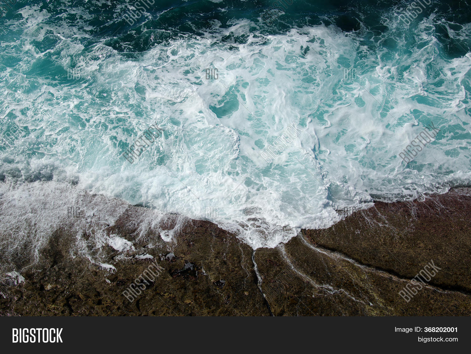 Top View Sea Waves Image & Photo (Free Trial) | Bigstock