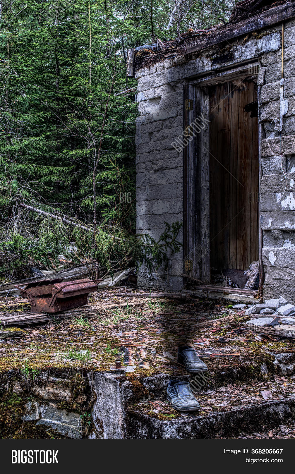 Old House Shadow Image & Photo (Free Trial) | Bigstock