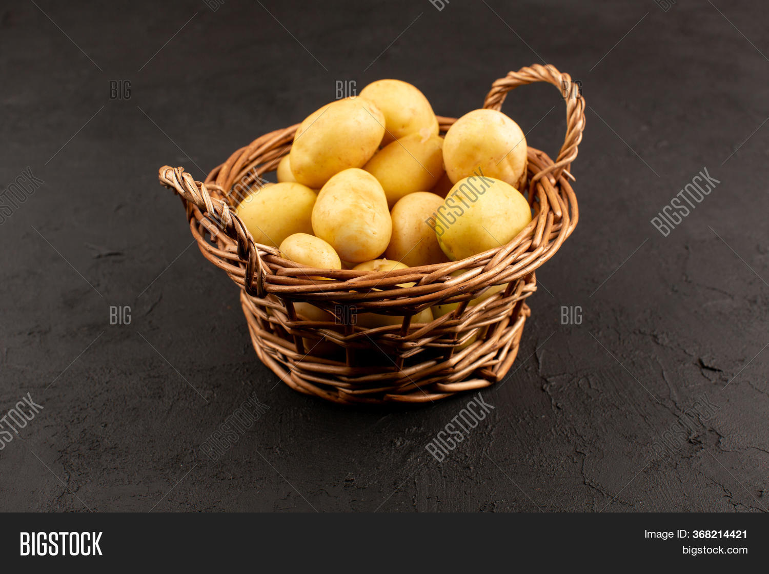 Top View Potatoes Image & Photo (Free Trial) | Bigstock