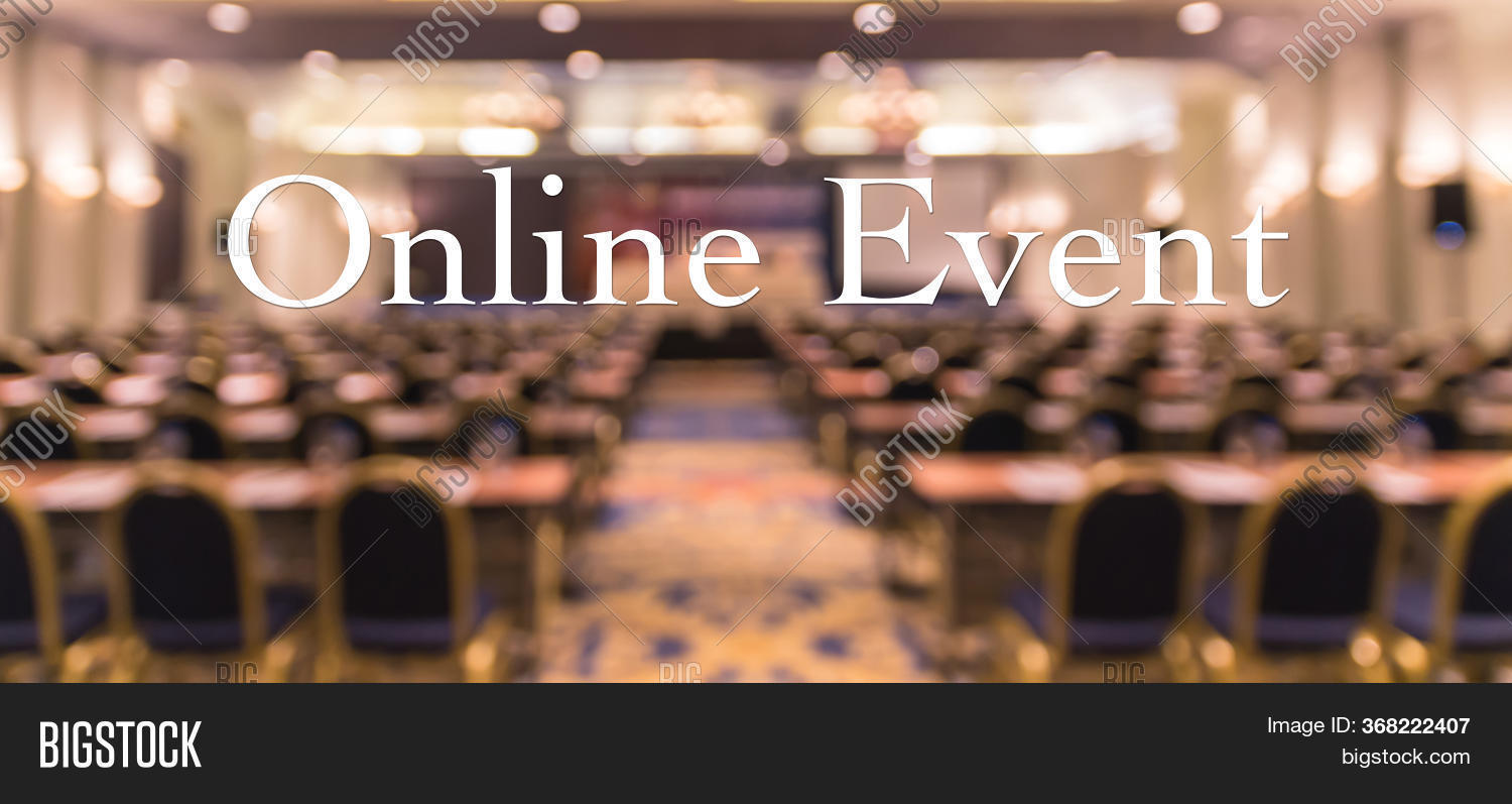 Online Event Text Over Image & Photo (Free Trial) | Bigstock