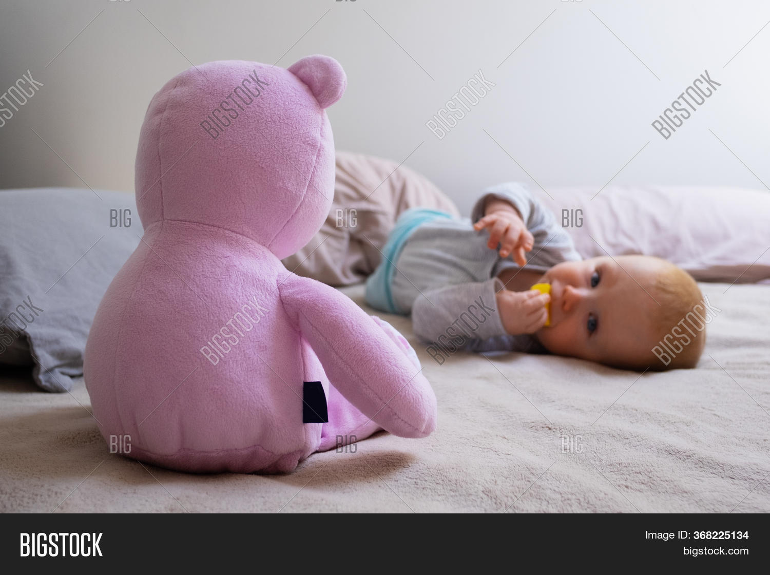 Cute Baby Out--focus Image & Photo (Free Trial) | Bigstock