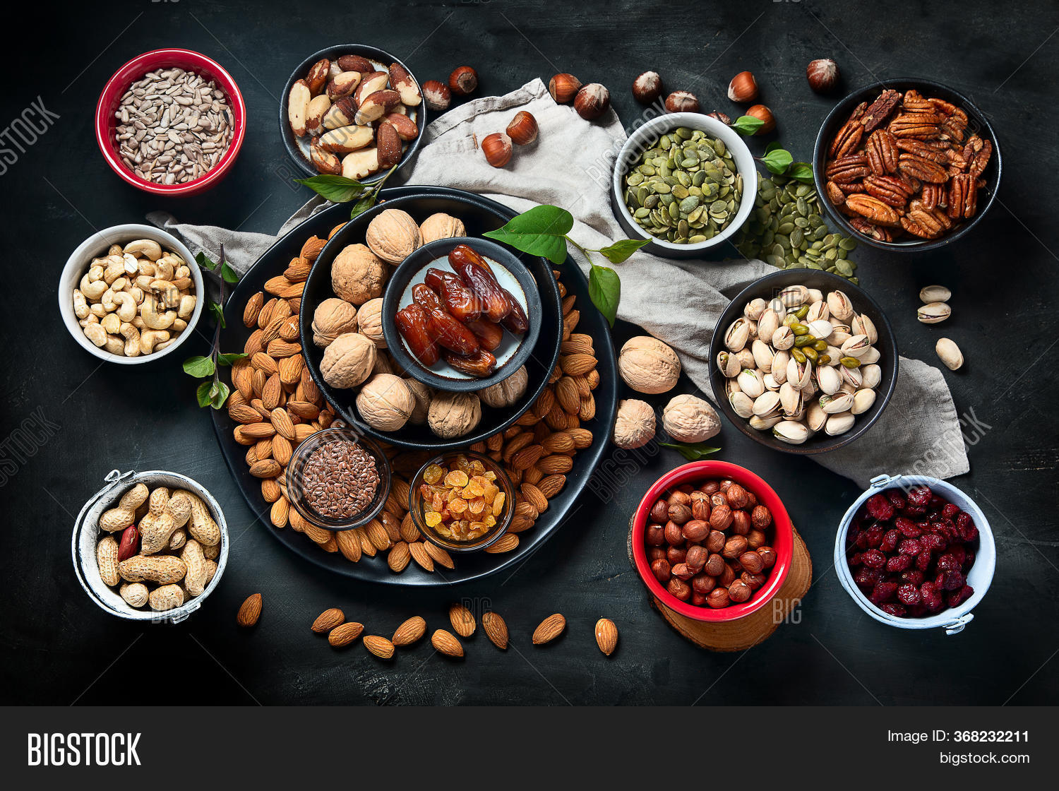 Different Types Nuts, Image & Photo (Free Trial) | Bigstock