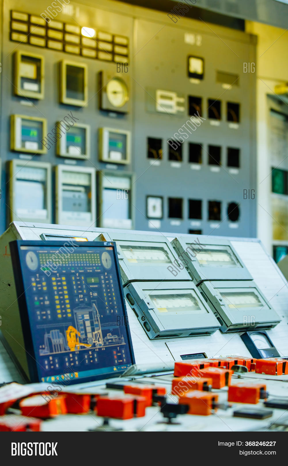 Control Panel Nuclear Image & Photo (Free Trial) | Bigstock