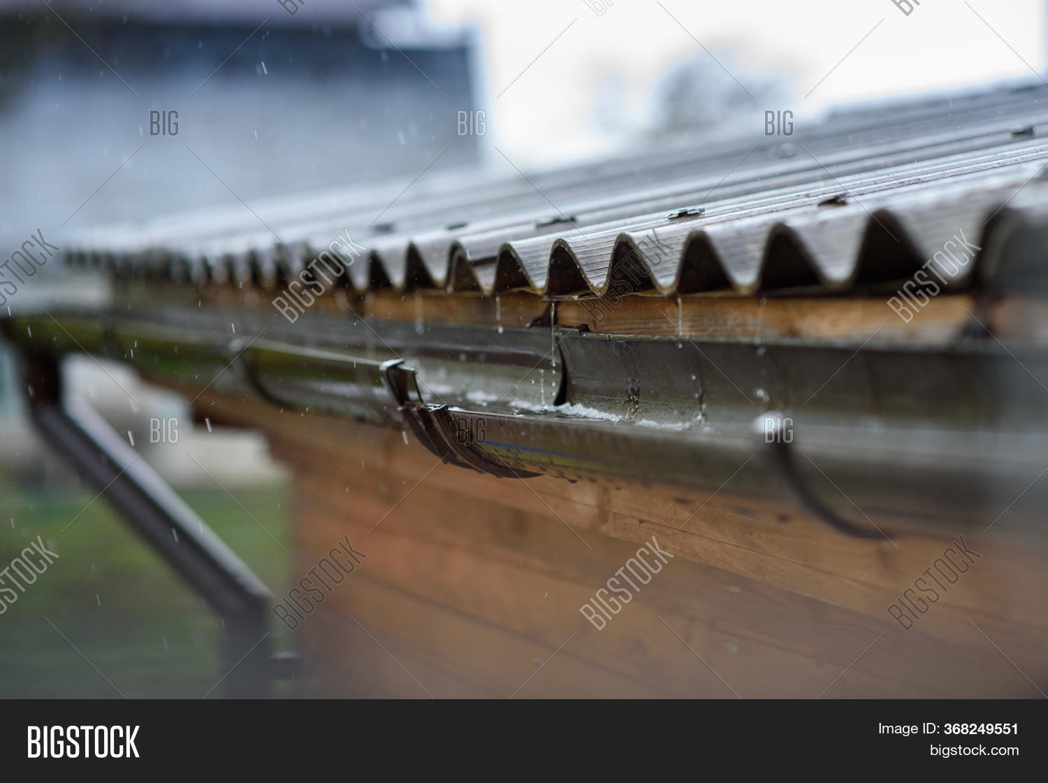 Stream Rain Flows Down Image & Photo (Free Trial) | Bigstock