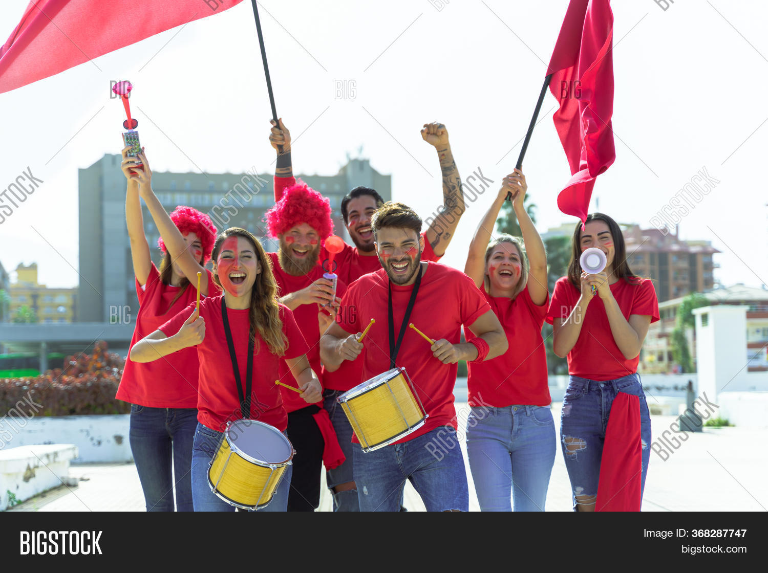 Screaming Football Fan Image & Photo (Free Trial) | Bigstock