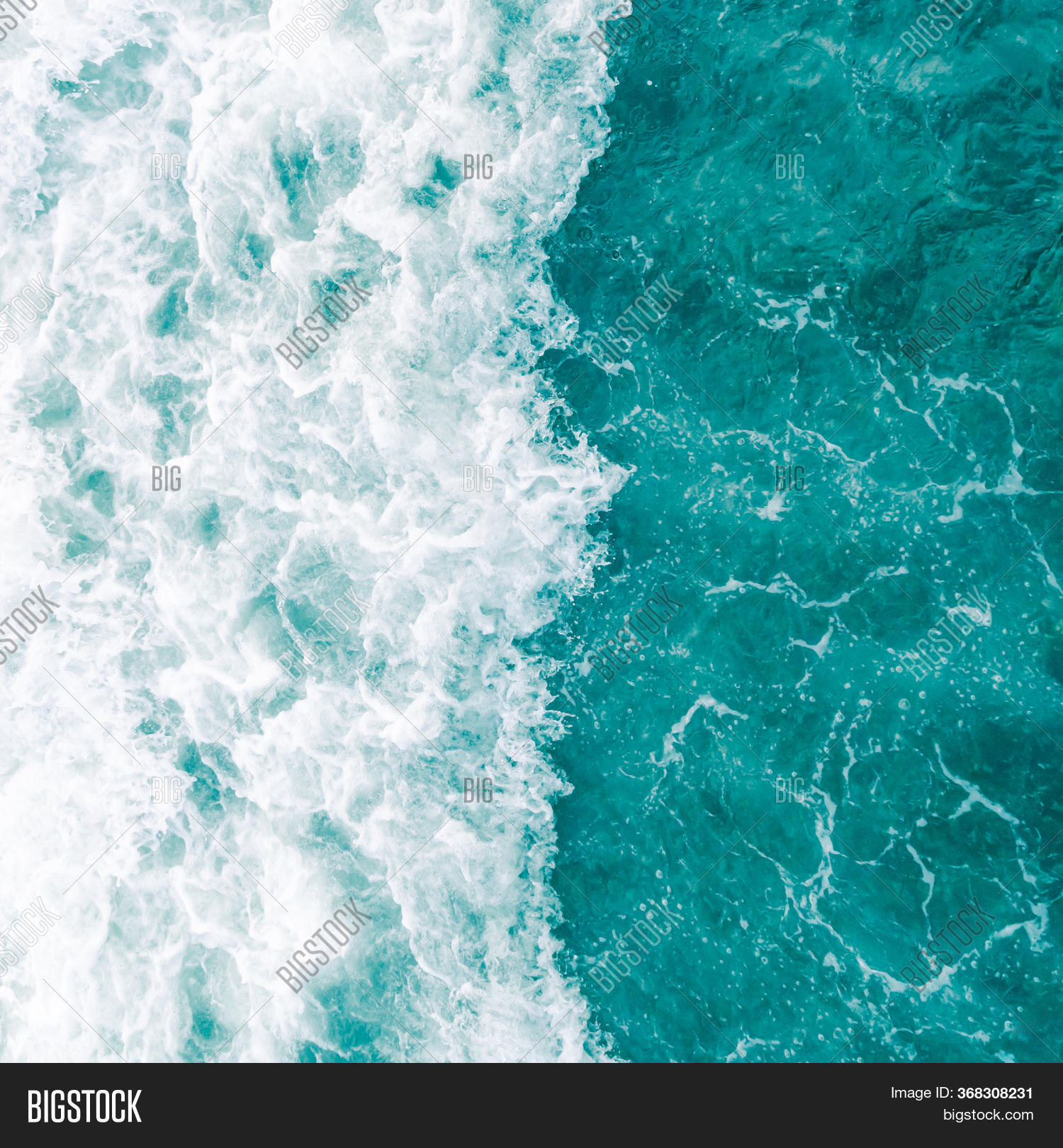 Aqua Green Ocean Wave Image & Photo (Free Trial) | Bigstock