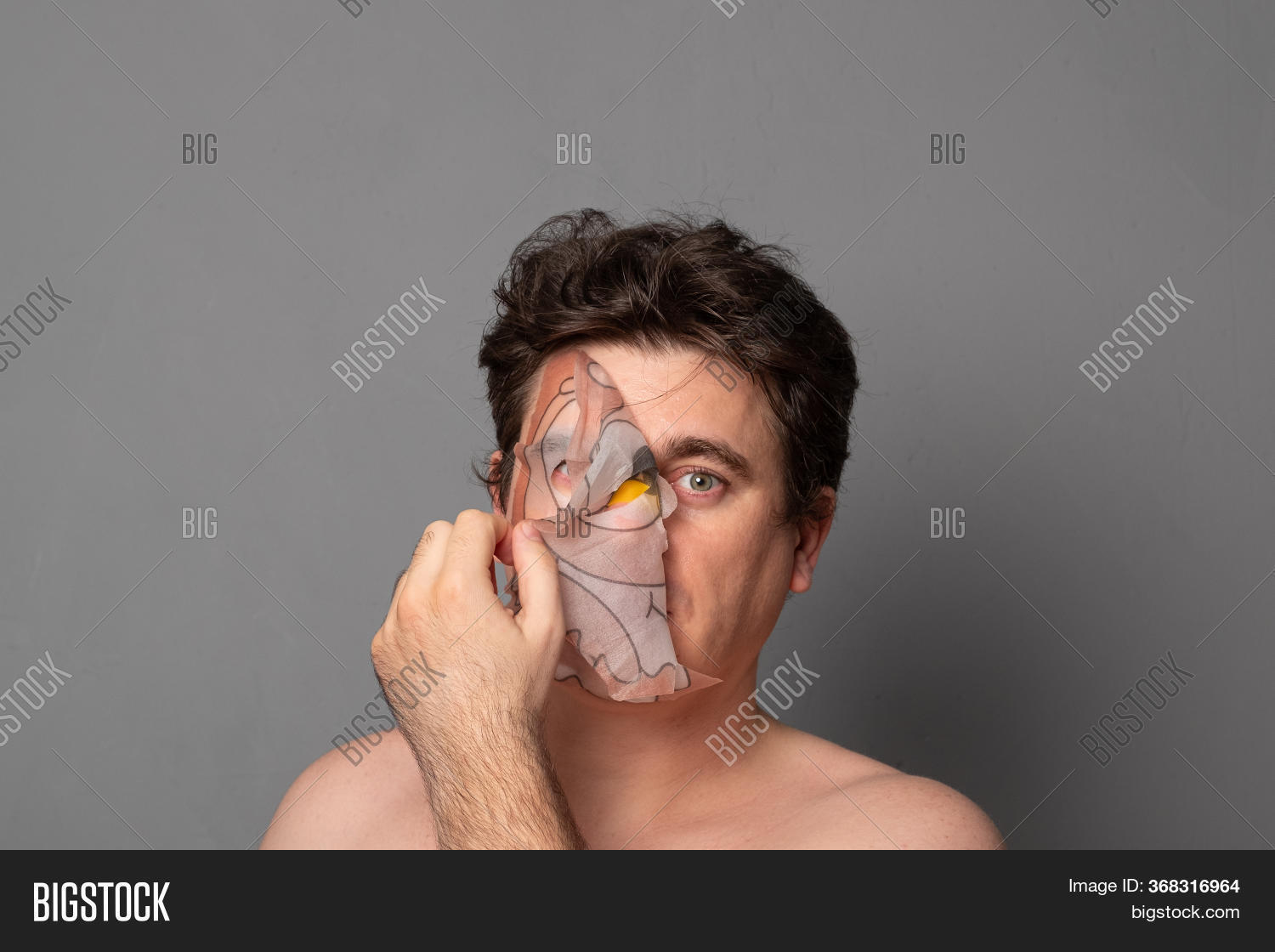Man Cosmetic Mask. Image & Photo (Free Trial) | Bigstock