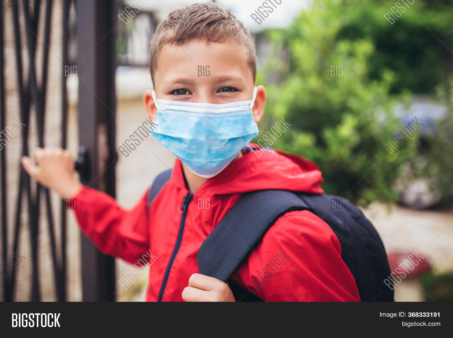 Child Wear Facemask Image & Photo (Free Trial) | Bigstock