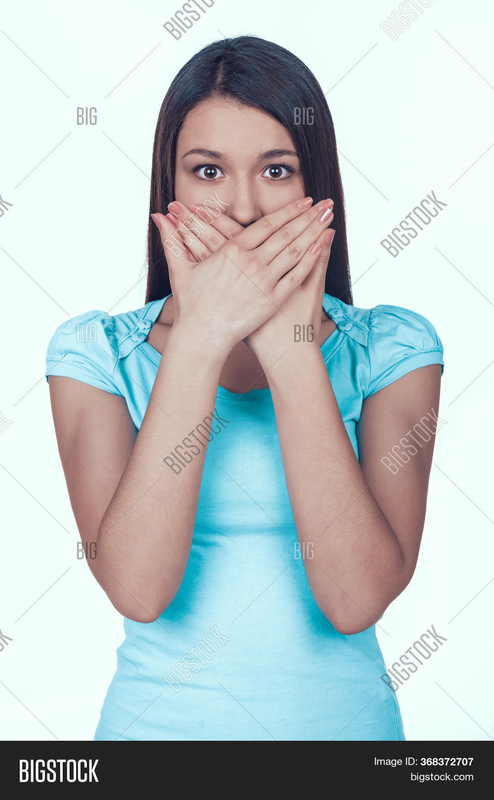 Frightened Woman Image & Photo (Free Trial) | Bigstock