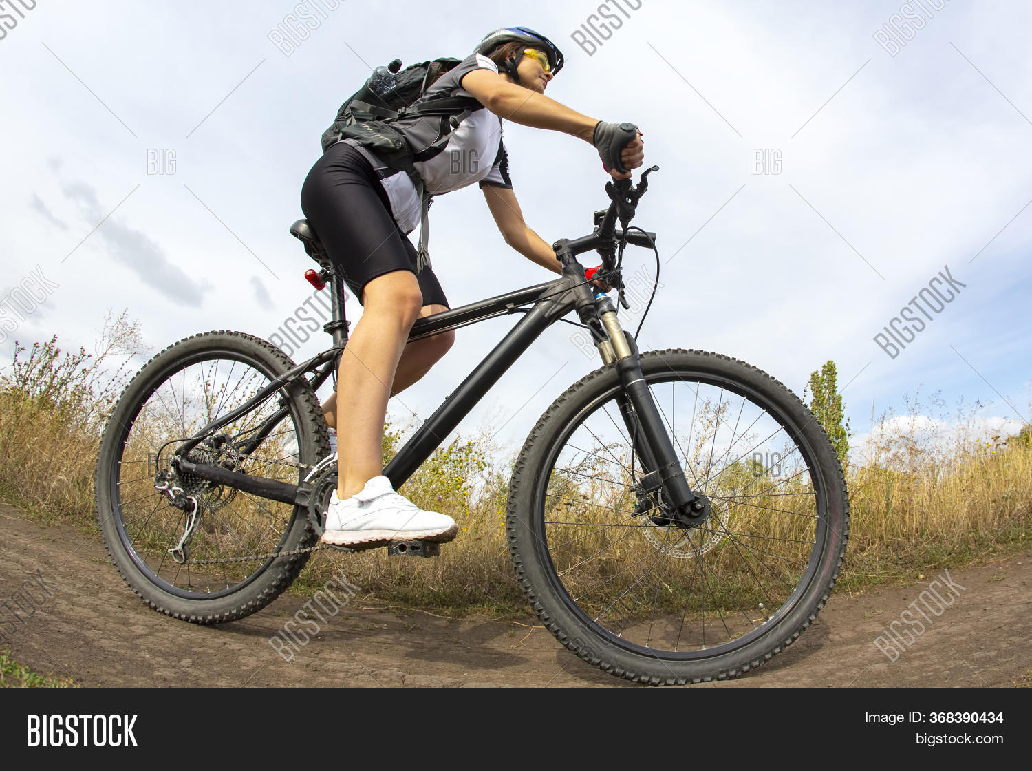 Beautiful Girl Cyclist Image & Photo (Free Trial) | Bigstock