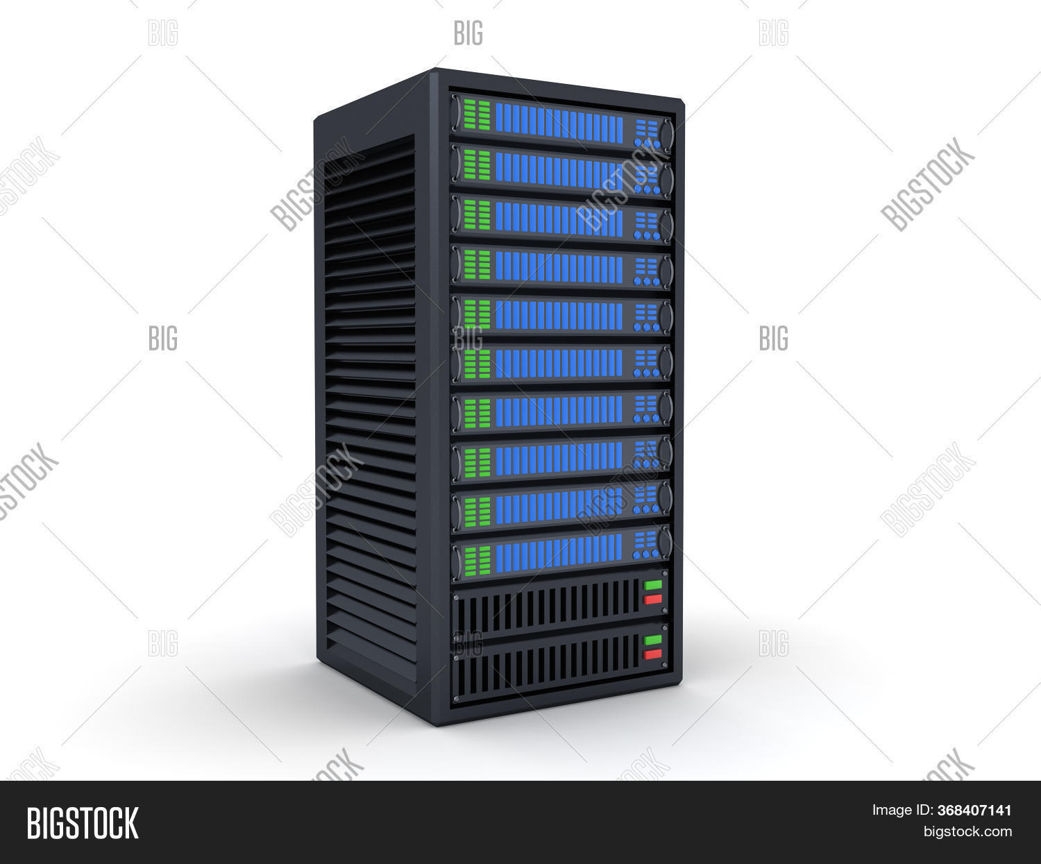 3D Rendering Server Image & Photo (Free Trial) | Bigstock