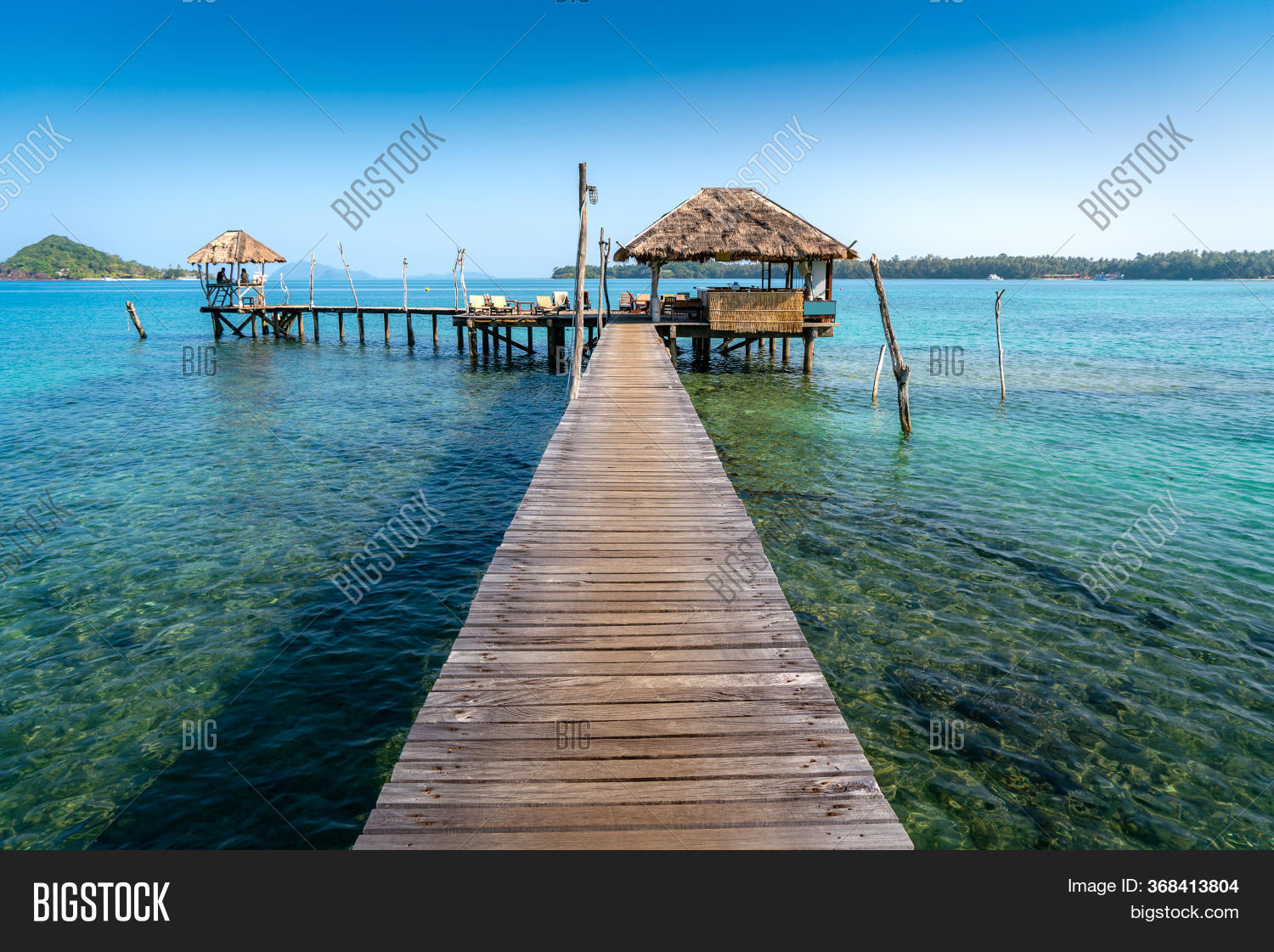 Wooden Bar Sea Hut Image & Photo (Free Trial) | Bigstock