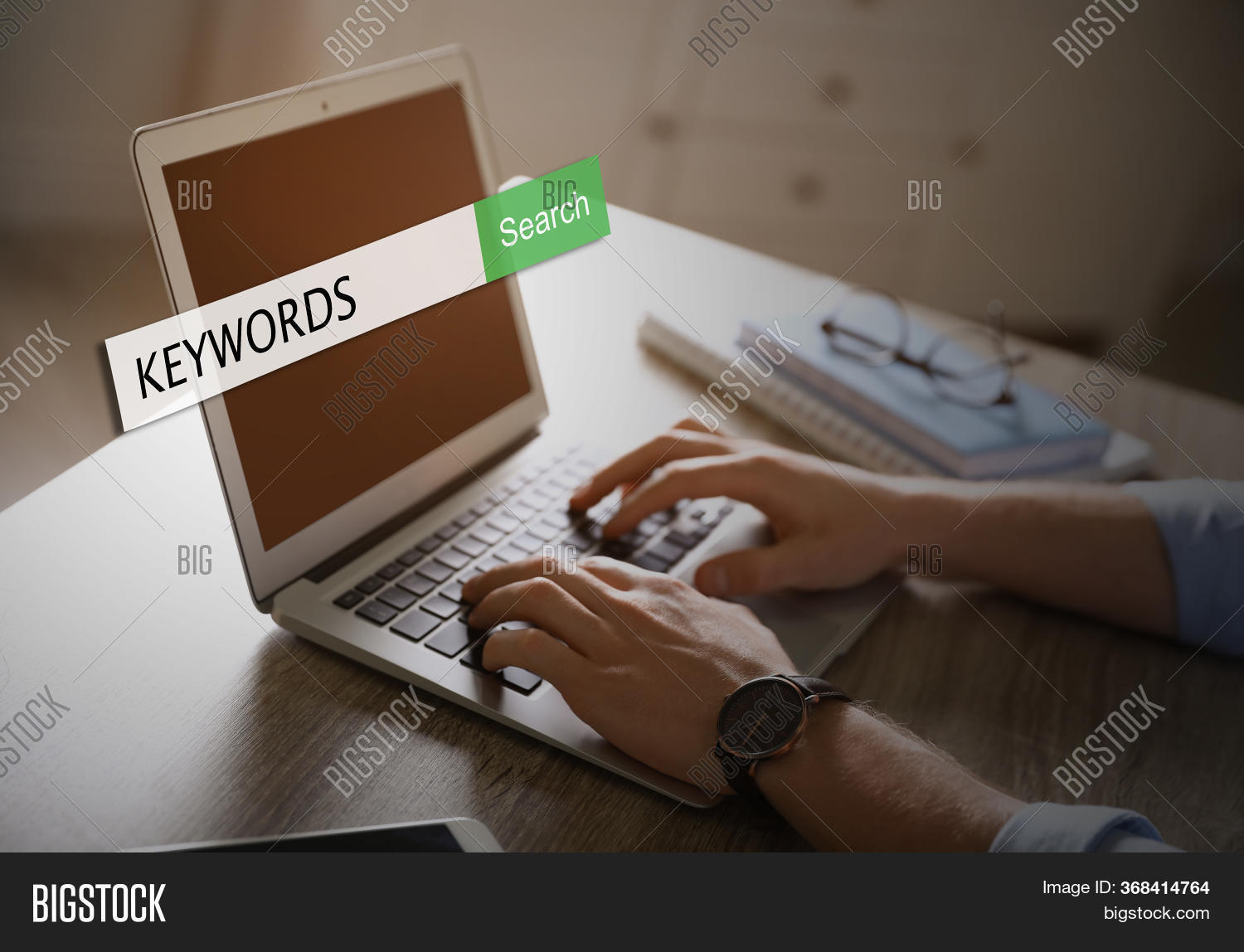 Man Laptop Searching Image & Photo (Free Trial) | Bigstock