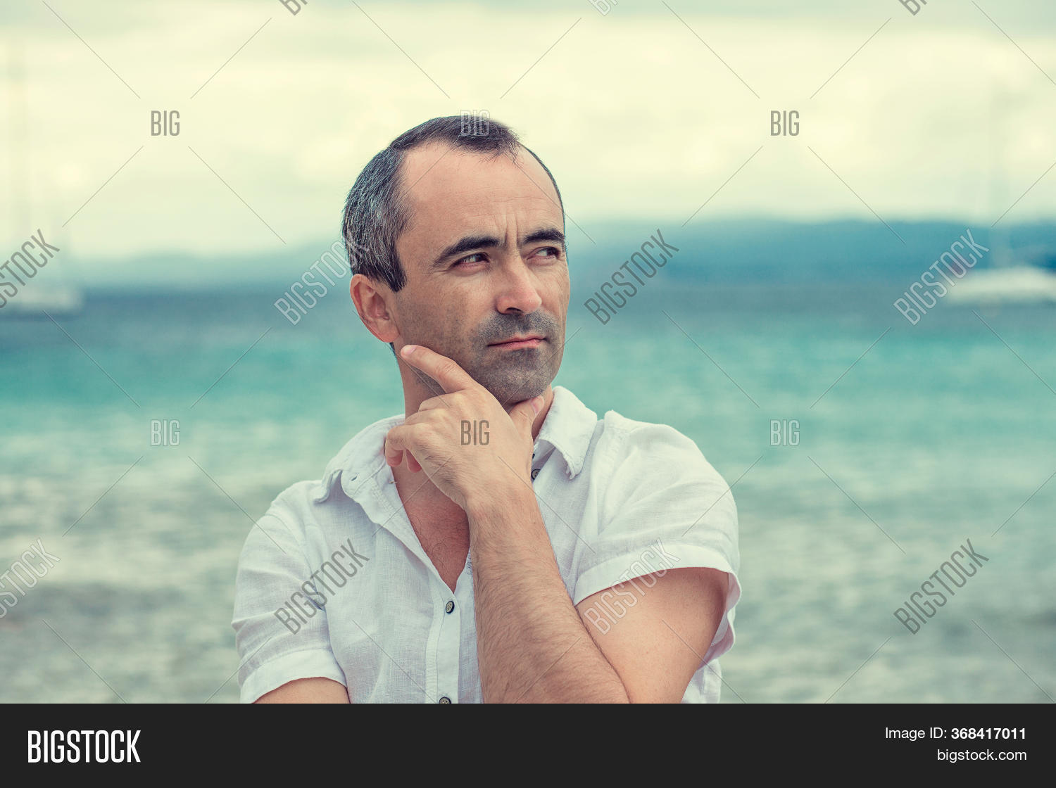 Thoughful, Pensive Man Image & Photo (Free Trial) | Bigstock