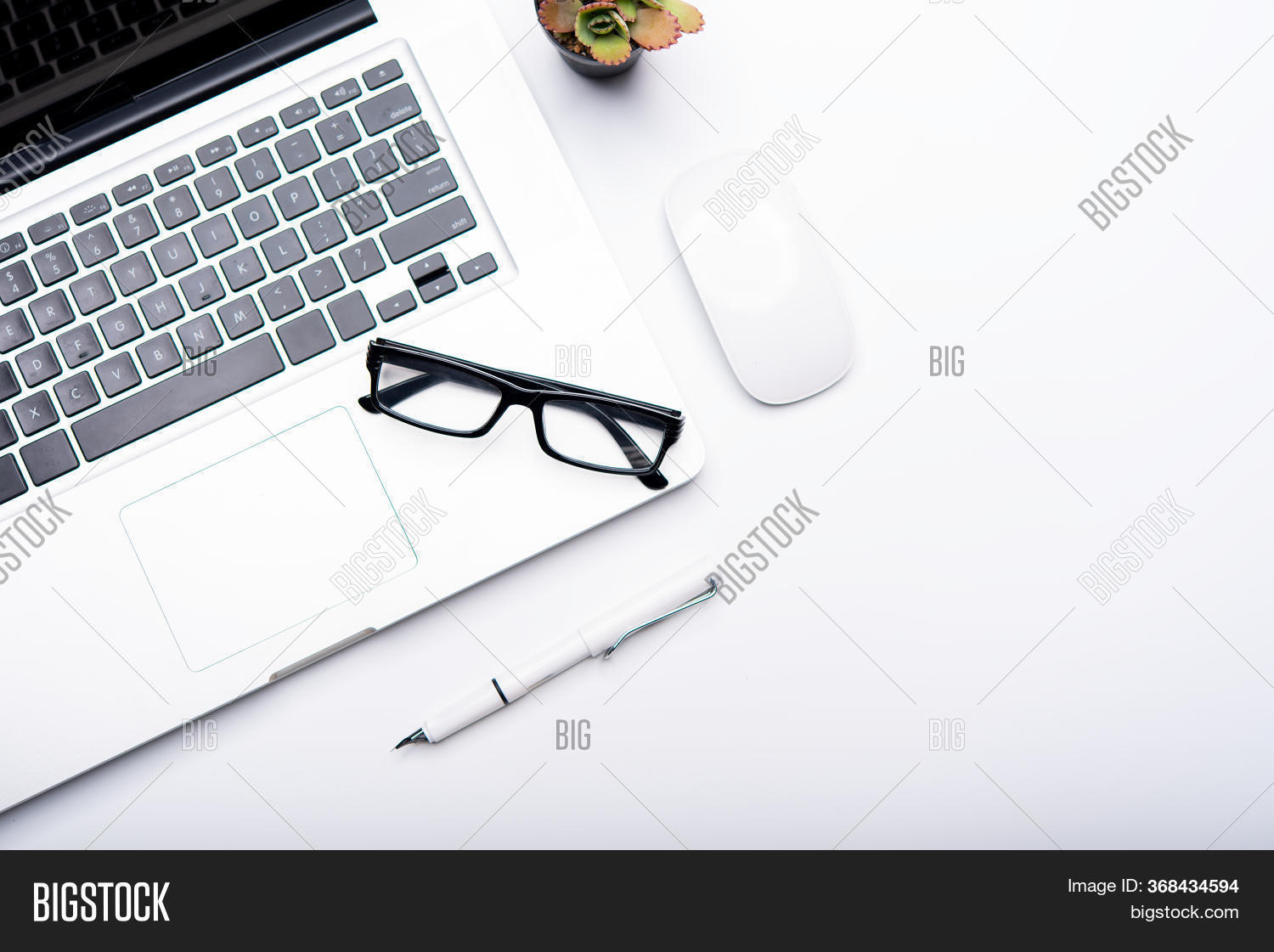 Top View Working Desk Image & Photo (Free Trial) | Bigstock