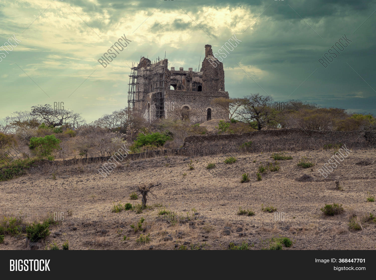 Ruins Guzara Royal Image & Photo (Free Trial) | Bigstock