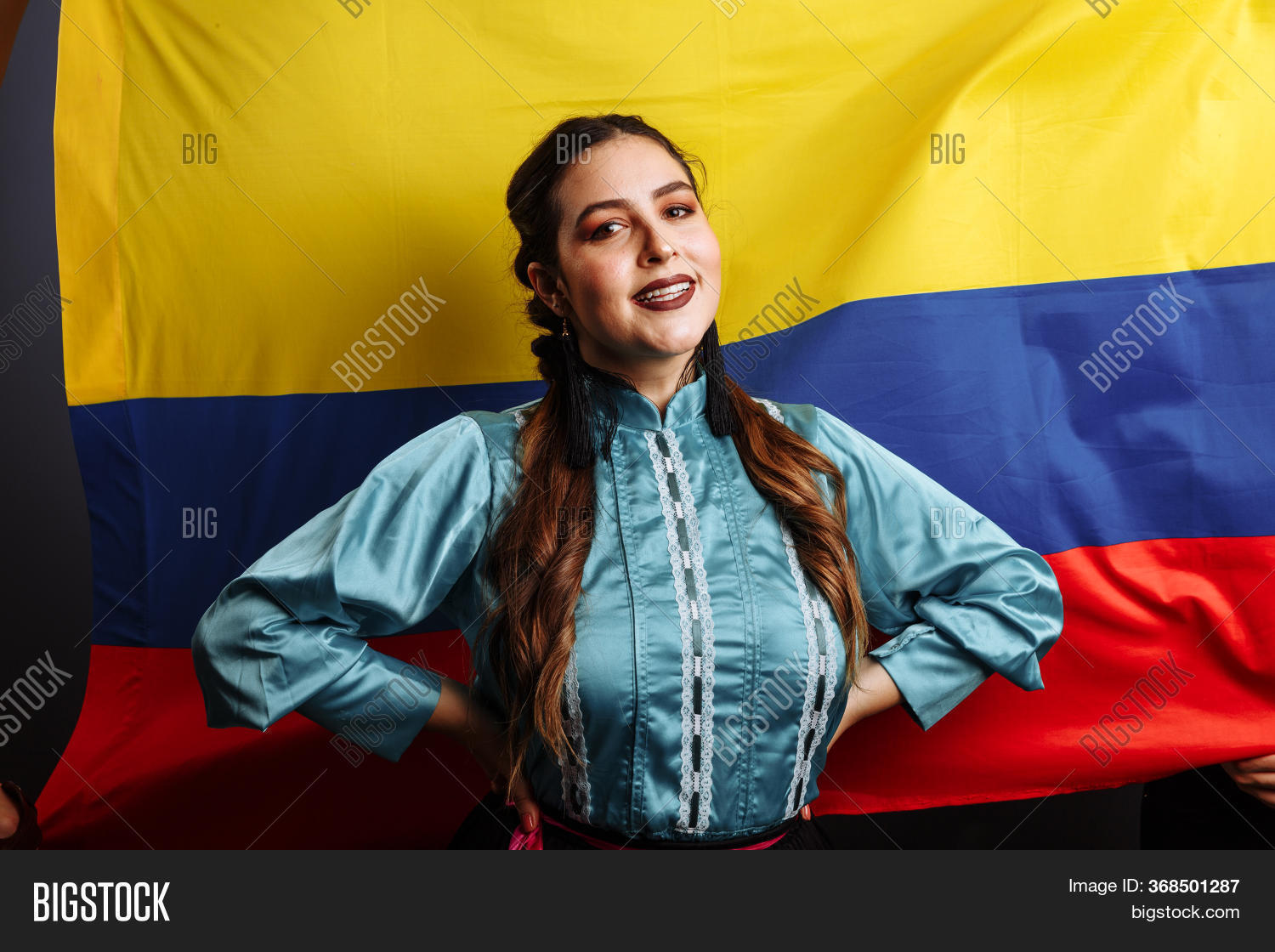 Colombian Lady Smiling Image & Photo (Free Trial) | Bigstock