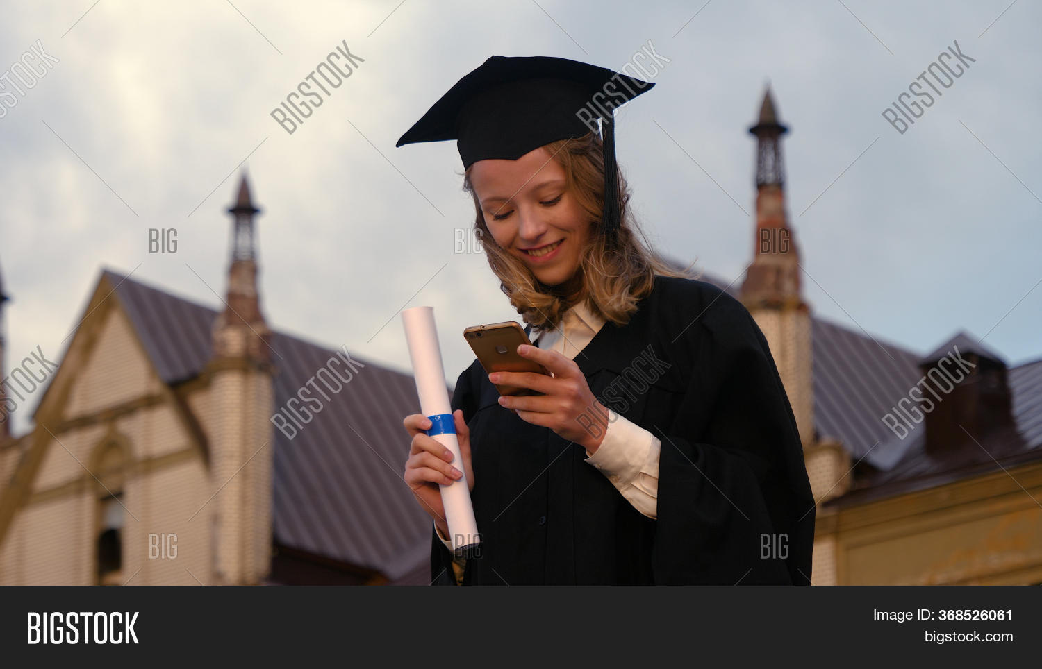 Pretty Teen Graduation Image & Photo (Free Trial) | Bigstock
