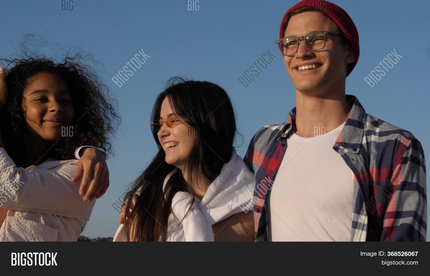 Happy Meeting Friends Image & Photo (Free Trial) | Bigstock