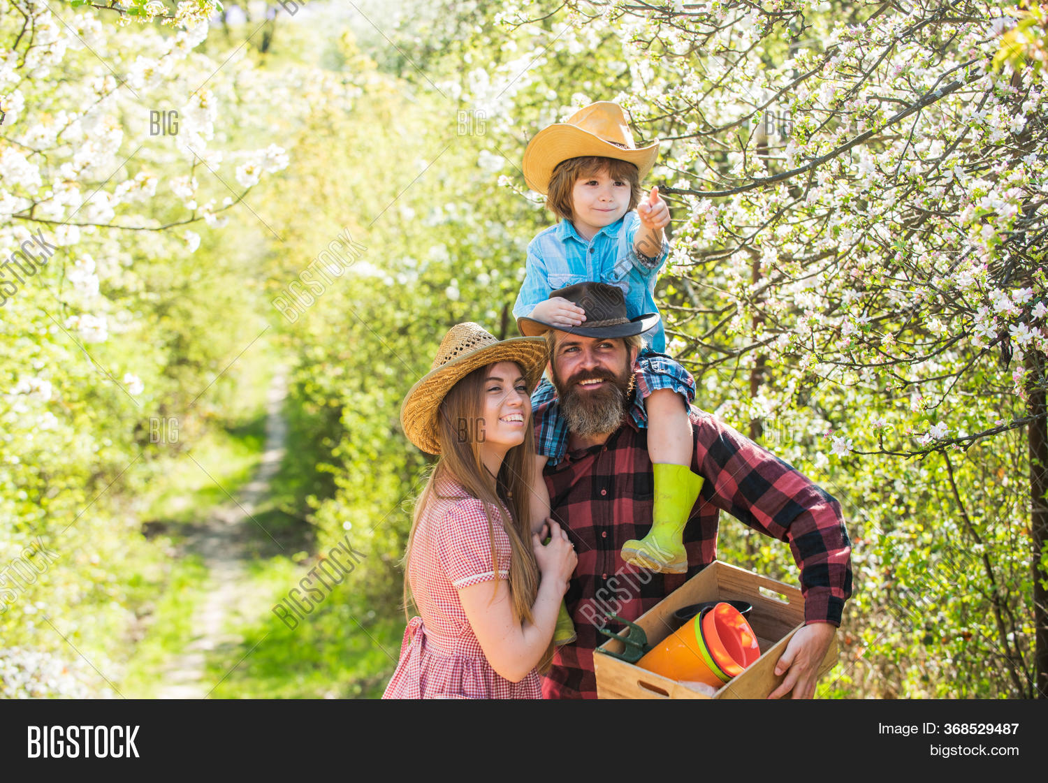 Lovely Family Outdoors Image & Photo (Free Trial) | Bigstock