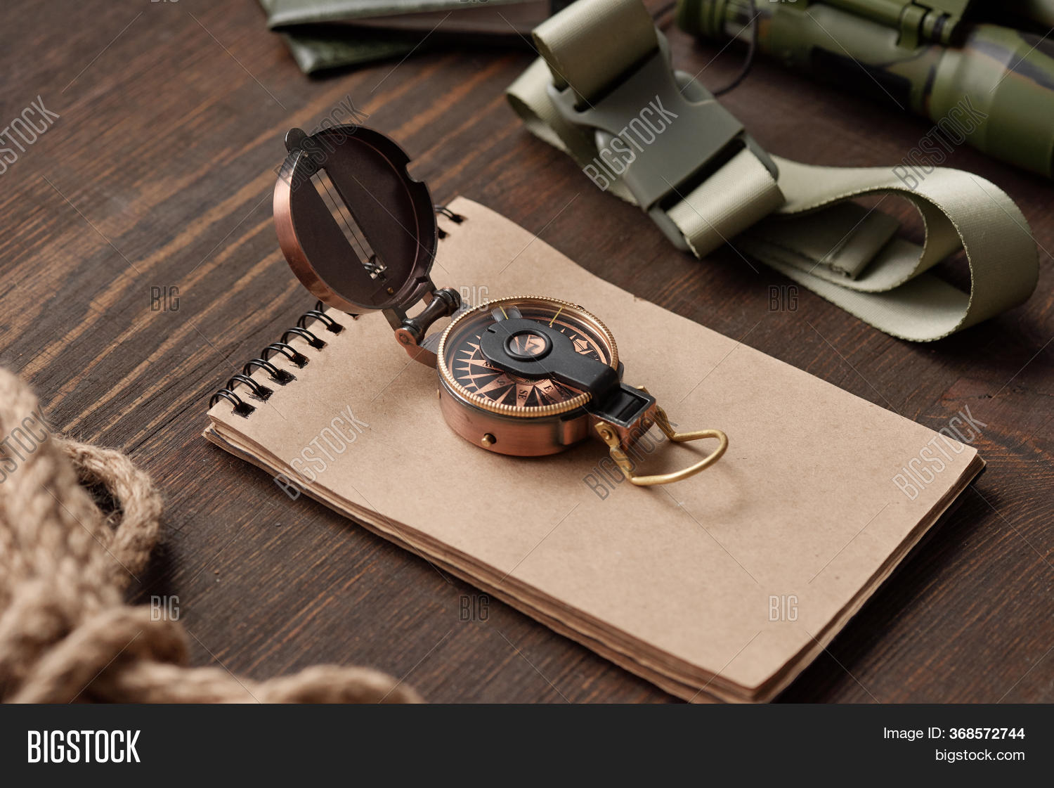 Close- Open Compass On Image & Photo (Free Trial) | Bigstock