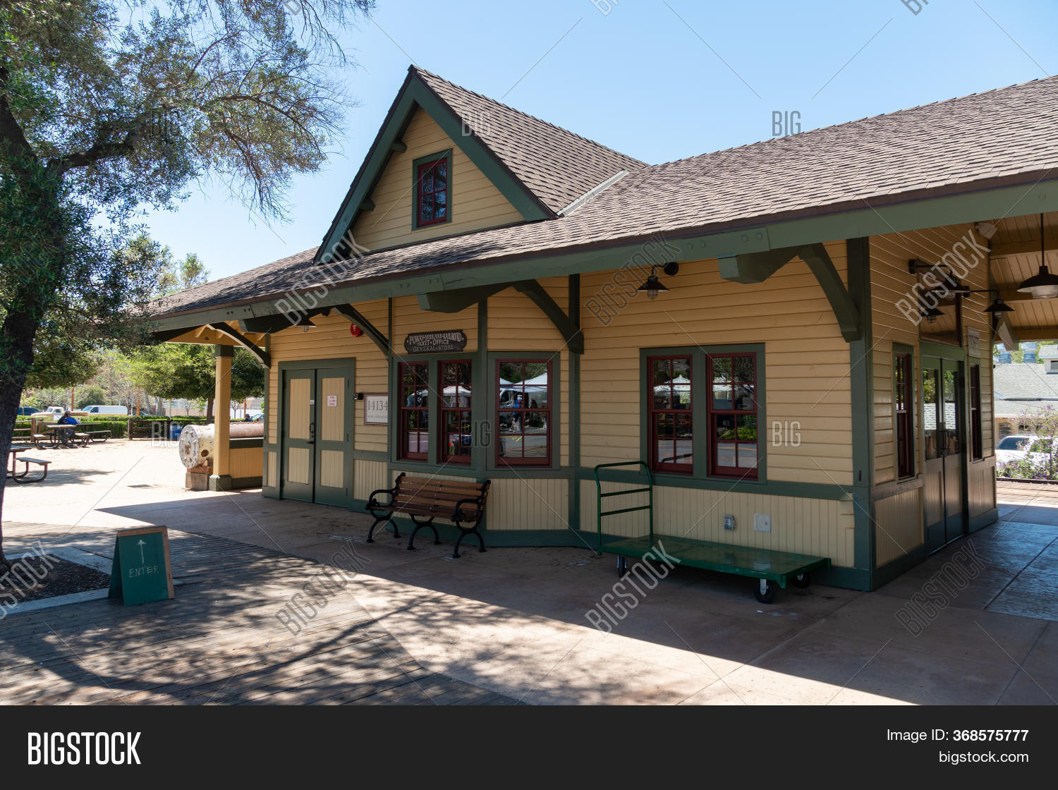 Old Poway Park Village Image & Photo (Free Trial) | Bigstock