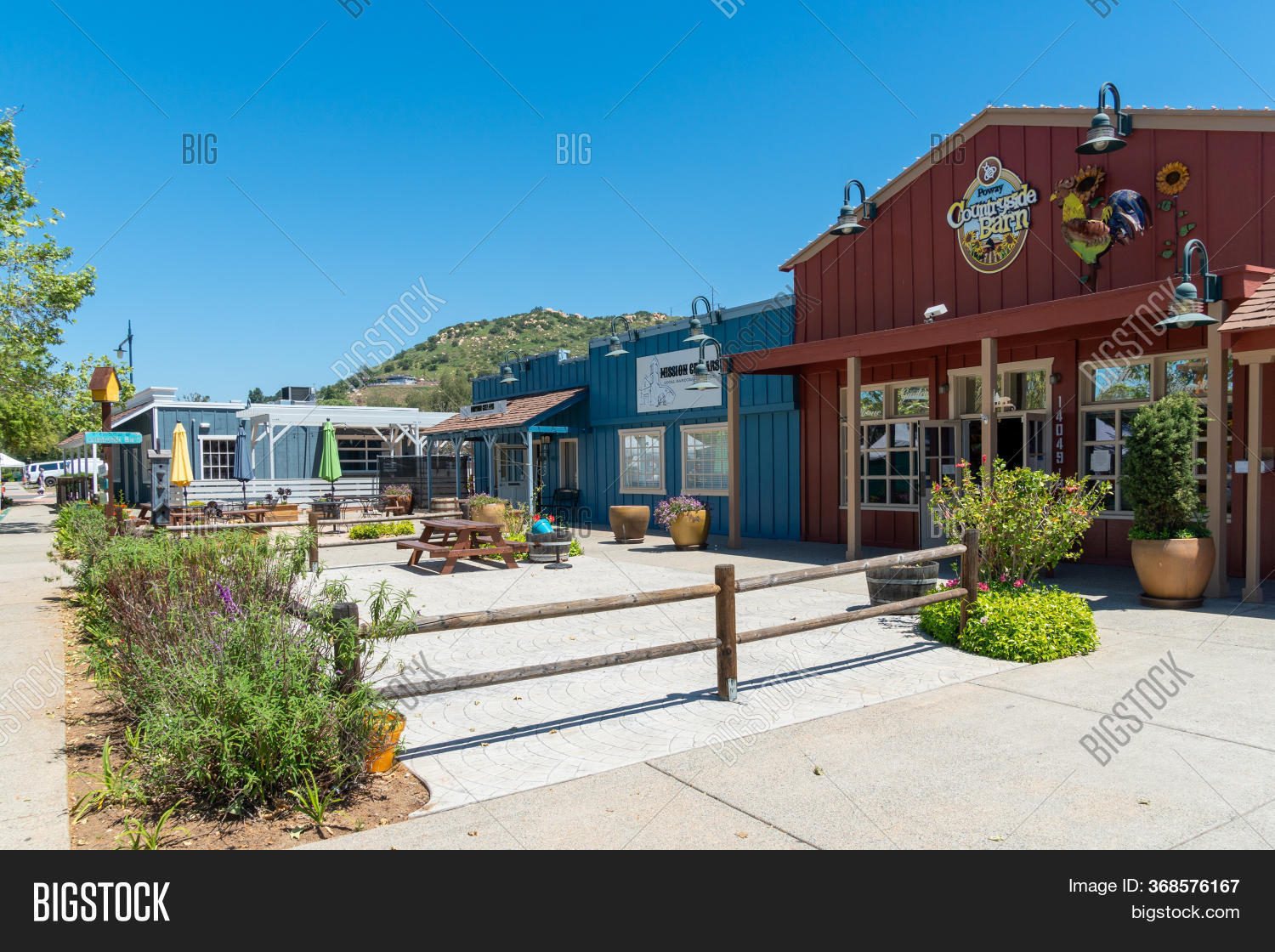 Old Poway Village Image & Photo (Free Trial) | Bigstock