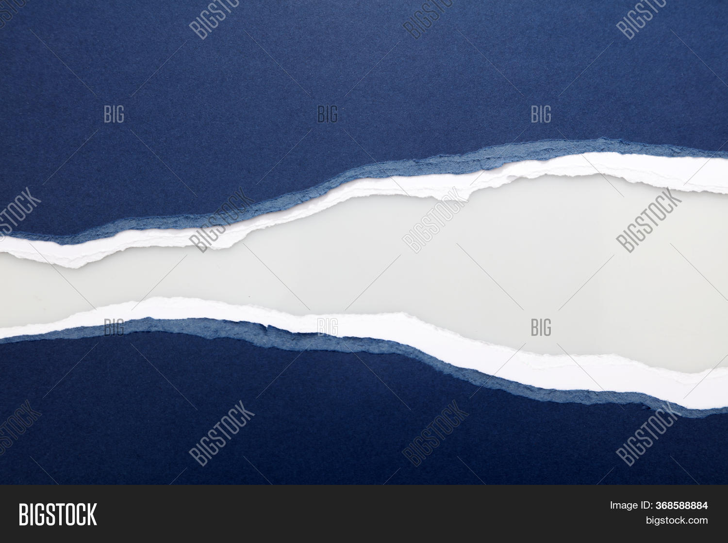 Ripped Paper On Plain Image & Photo (Free Trial) | Bigstock