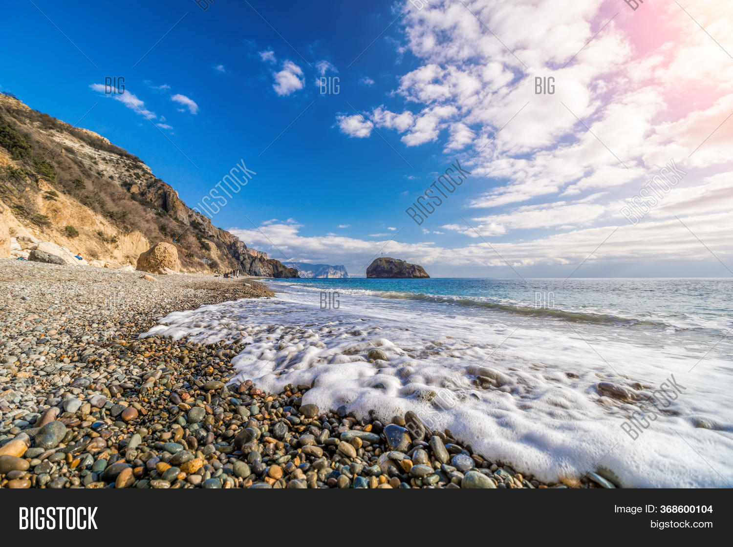 Bright Sea Sunset. Image & Photo (Free Trial) | Bigstock