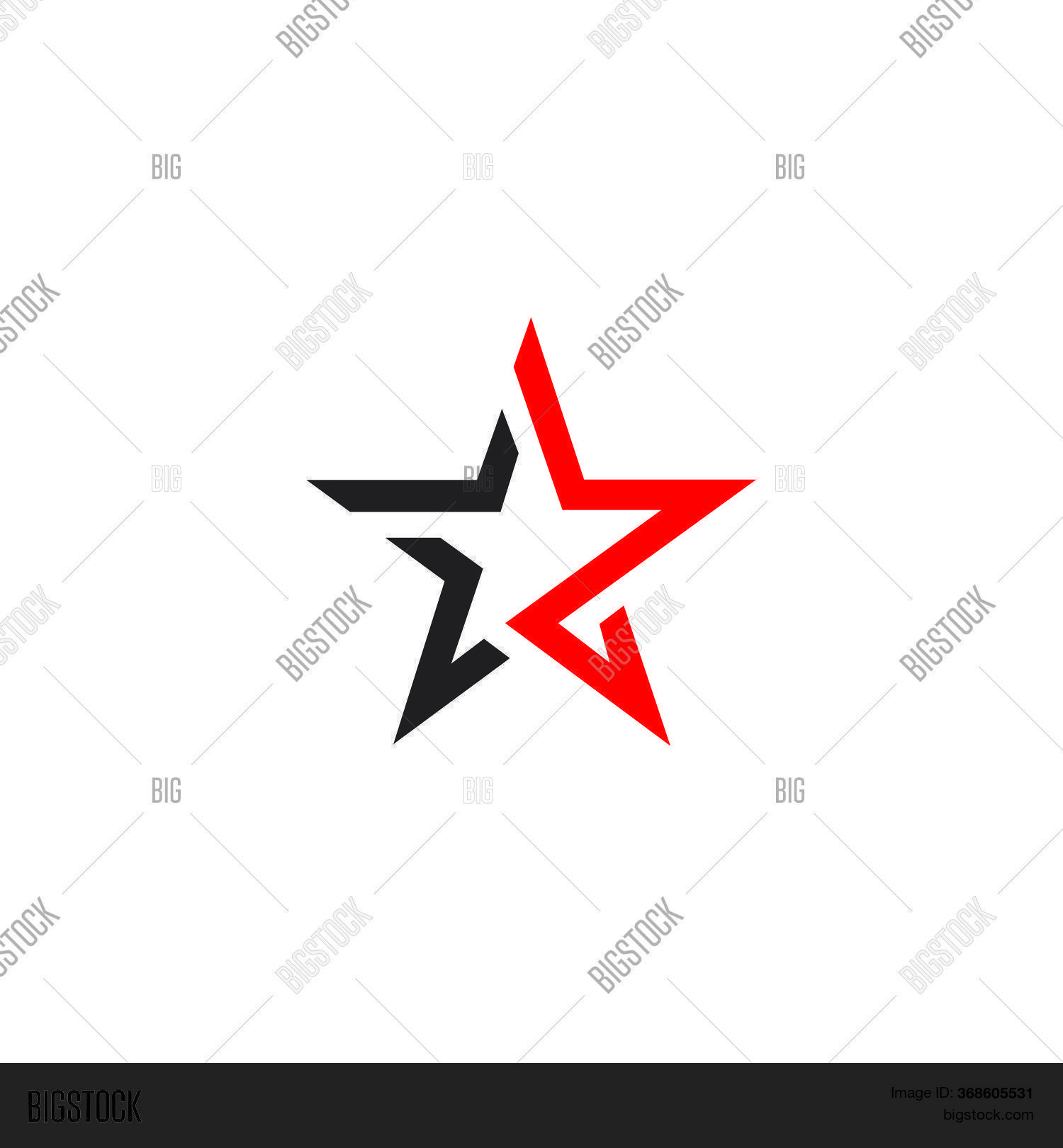 Star Icon Logo Design Vector & Photo (Free Trial) | Bigstock