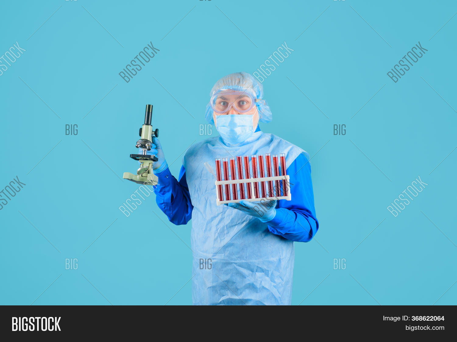 Laboratory Work. Man Image & Photo (Free Trial) | Bigstock