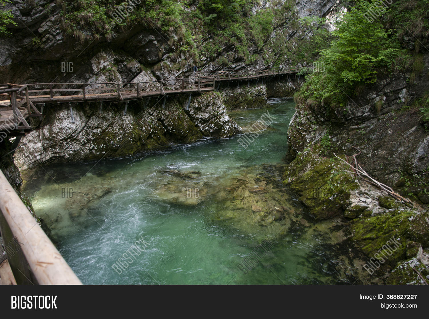 Clean River Water Goes Image & Photo (Free Trial) | Bigstock