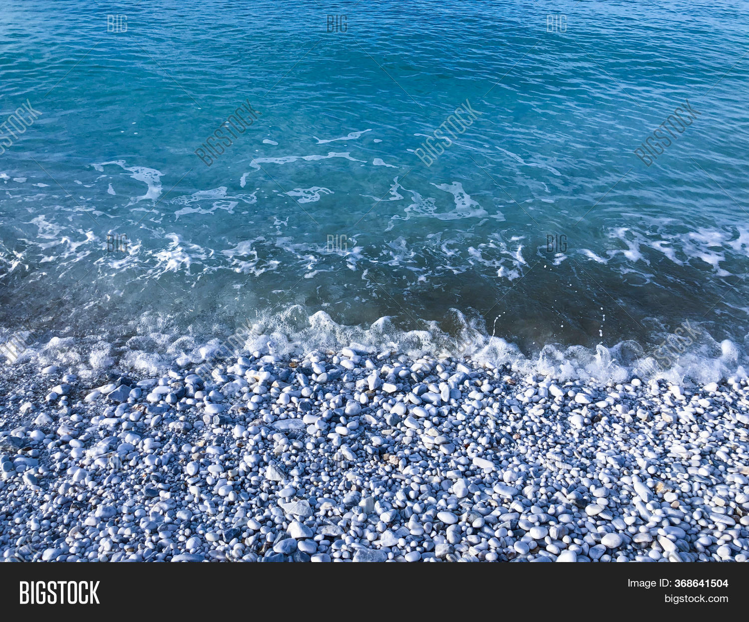 Sea Wave White Pebble Image & Photo (Free Trial) | Bigstock