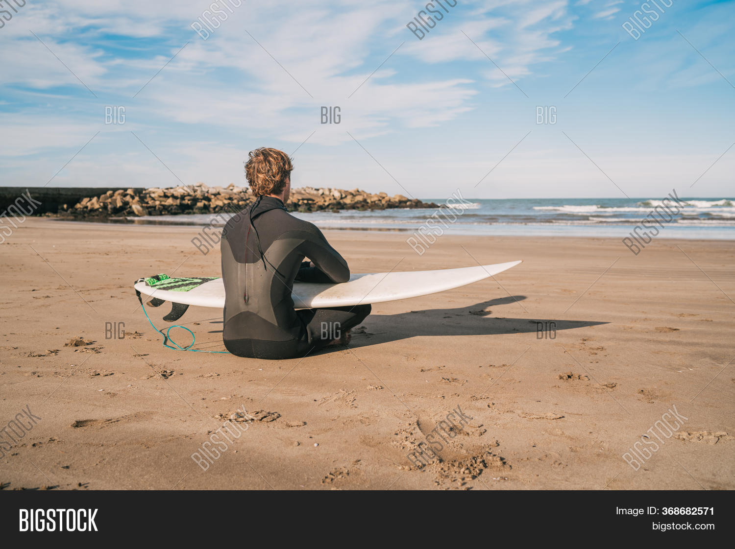 Young Surfer Sitting Image & Photo (Free Trial) | Bigstock
