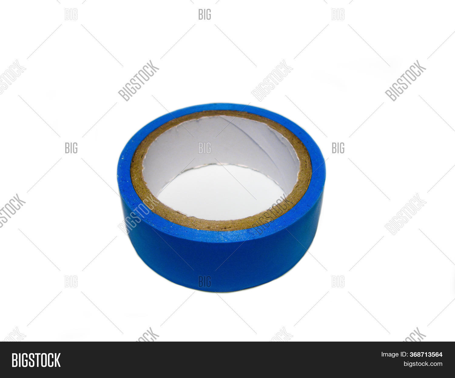 Roll Blue Duct Tape On Image & Photo (Free Trial) | Bigstock