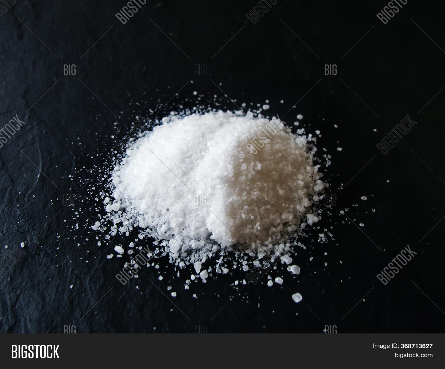 White Handful Salt On Image & Photo (Free Trial) | Bigstock