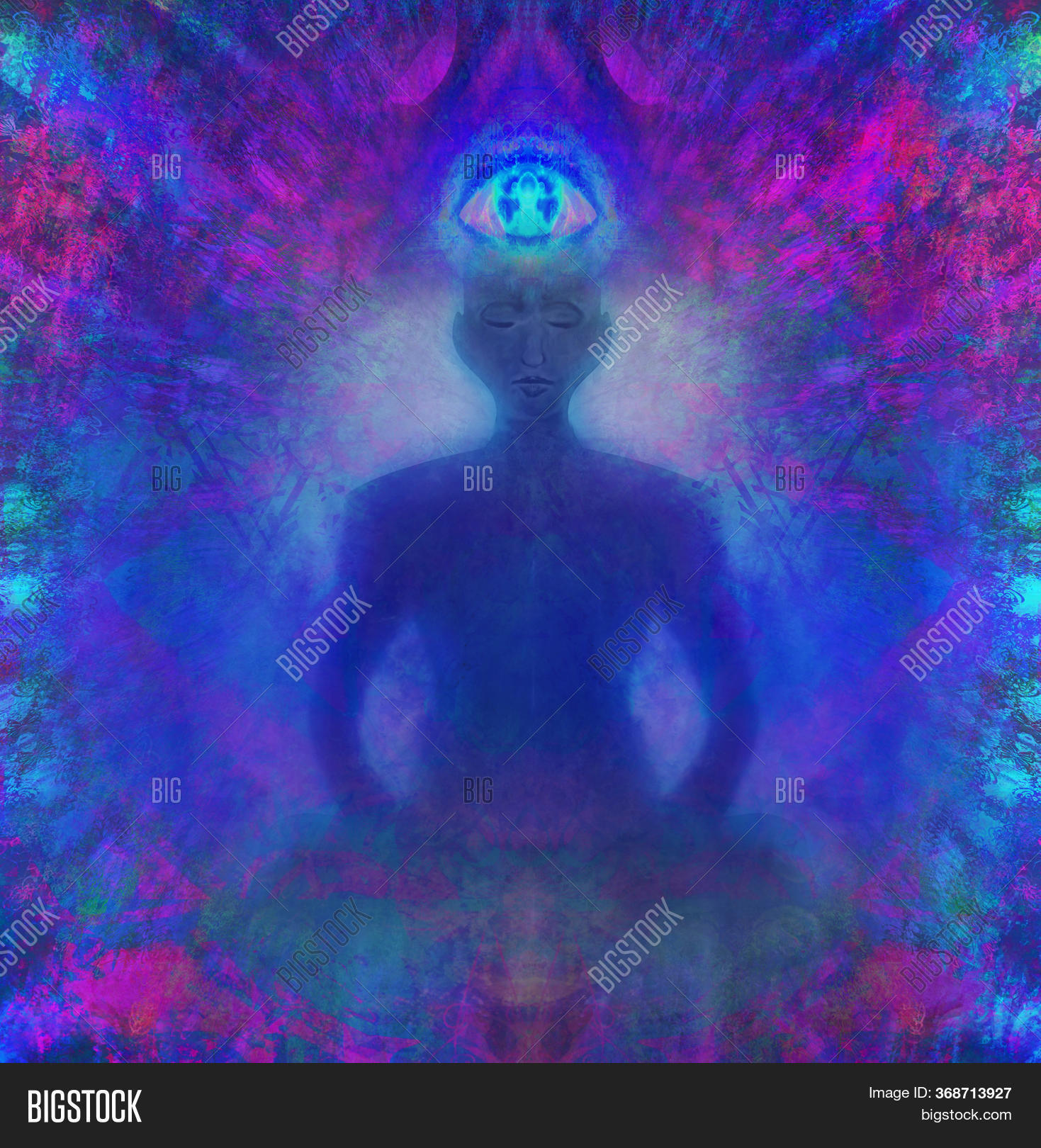 Man Third Eye Psychic Image & Photo (Free Trial) | Bigstock